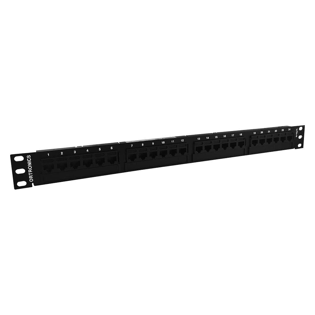 ORTRONICS PATCH PANEL 24 PORT CAT6 – Smarttech Panamá